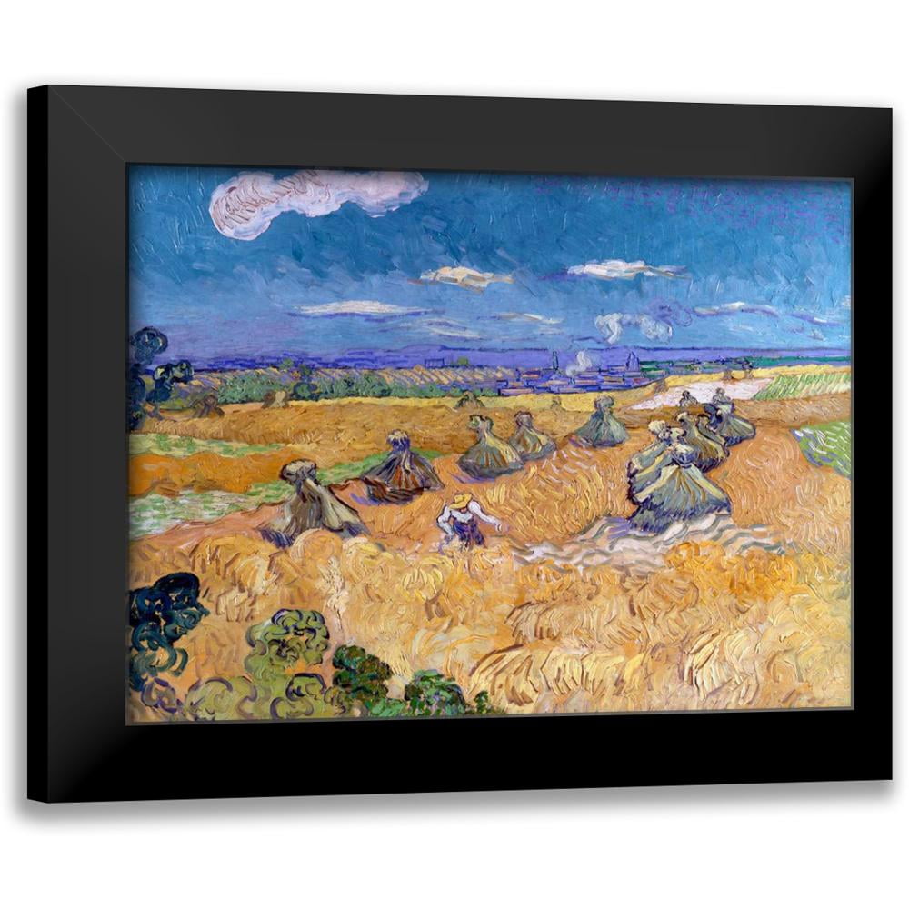 Van Gogh, Vincent 14x12 Black Modern Framed Museum Art Print Titled ...