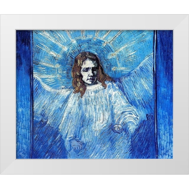 Van Gogh, Vincent 14x12 White Modern Wood Framed Museum Art Print ...