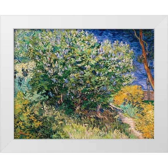 Van Gogh, Vincent 14x12 White Modern Wood Framed Museum Art Print ...