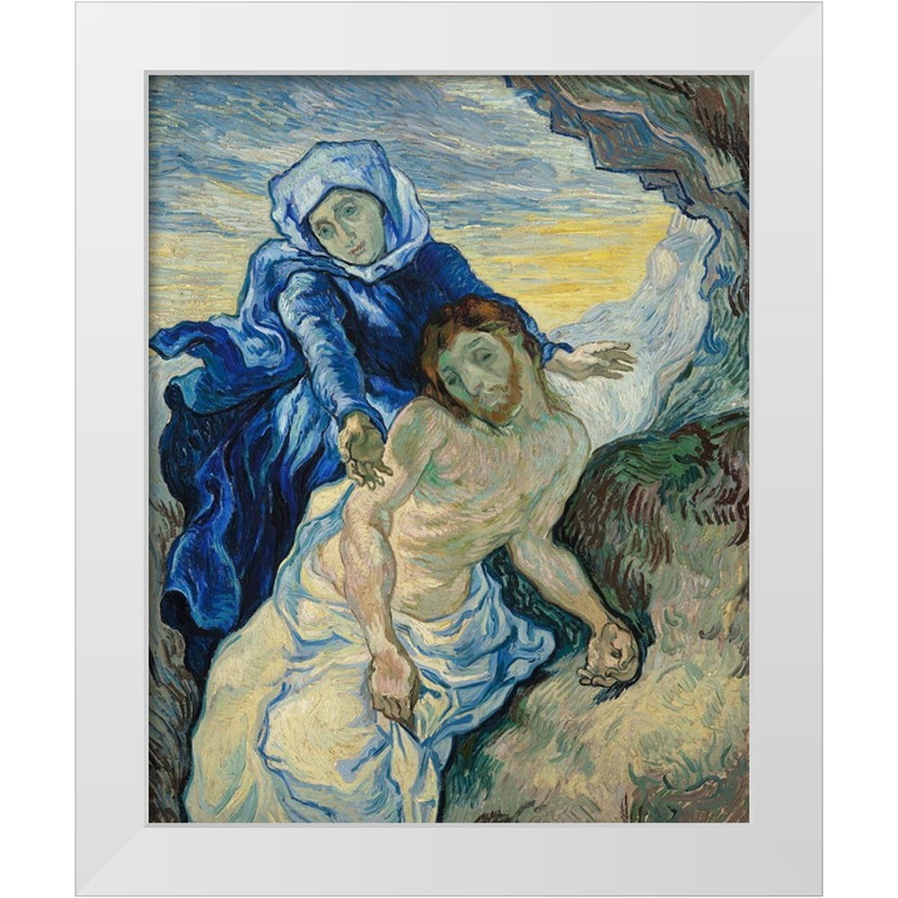 Van Gogh, Vincent 15x18 White Modern Wood Framed Museum Art Print ...