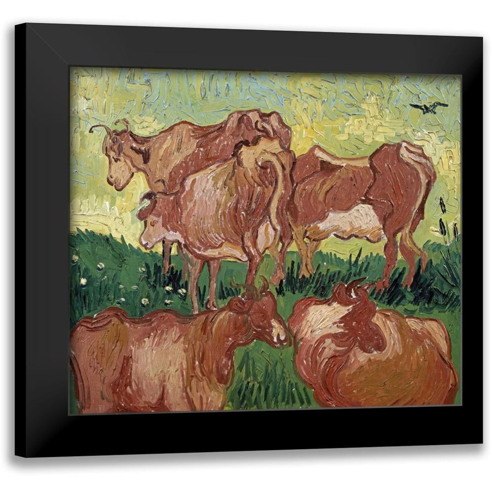 Van Gogh, Vincent 17x15 Black Modern Framed Museum Art Print Titled ...