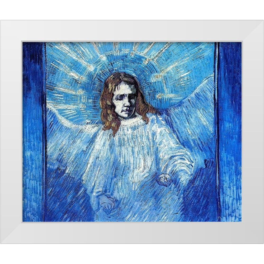 Van Gogh, Vincent 17x15 White Modern Wood Framed Museum Art Print ...
