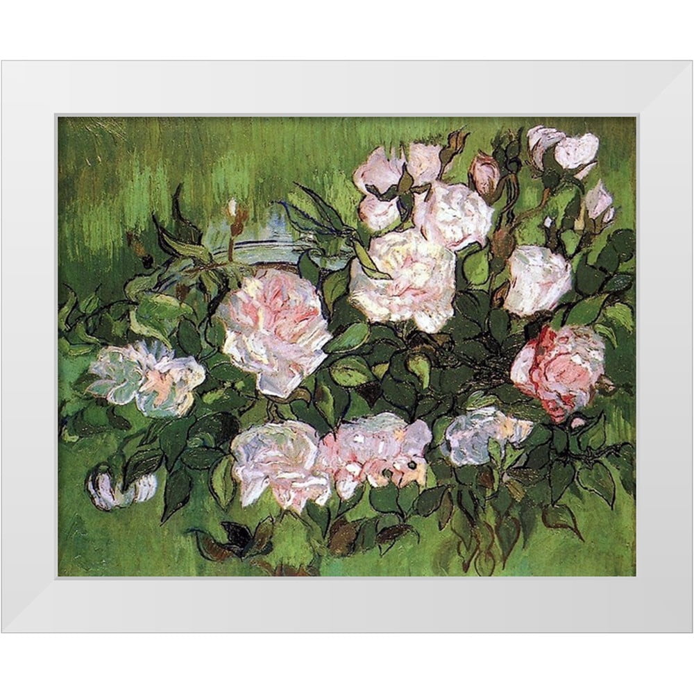 Van Gogh, Vincent 18x15 White Modern Wood Framed Museum Art Print ...