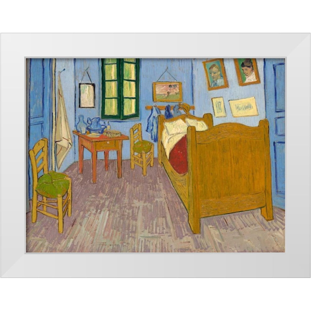 Van Gogh, Vincent 18x15 White Modern Wood Framed Museum Art Print ...
