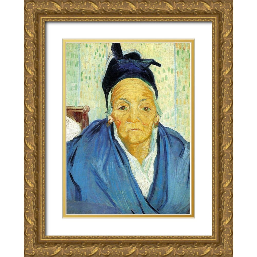 Van Gogh Vincent 18x24 Gold Ornate Wood Framed With Double Matting