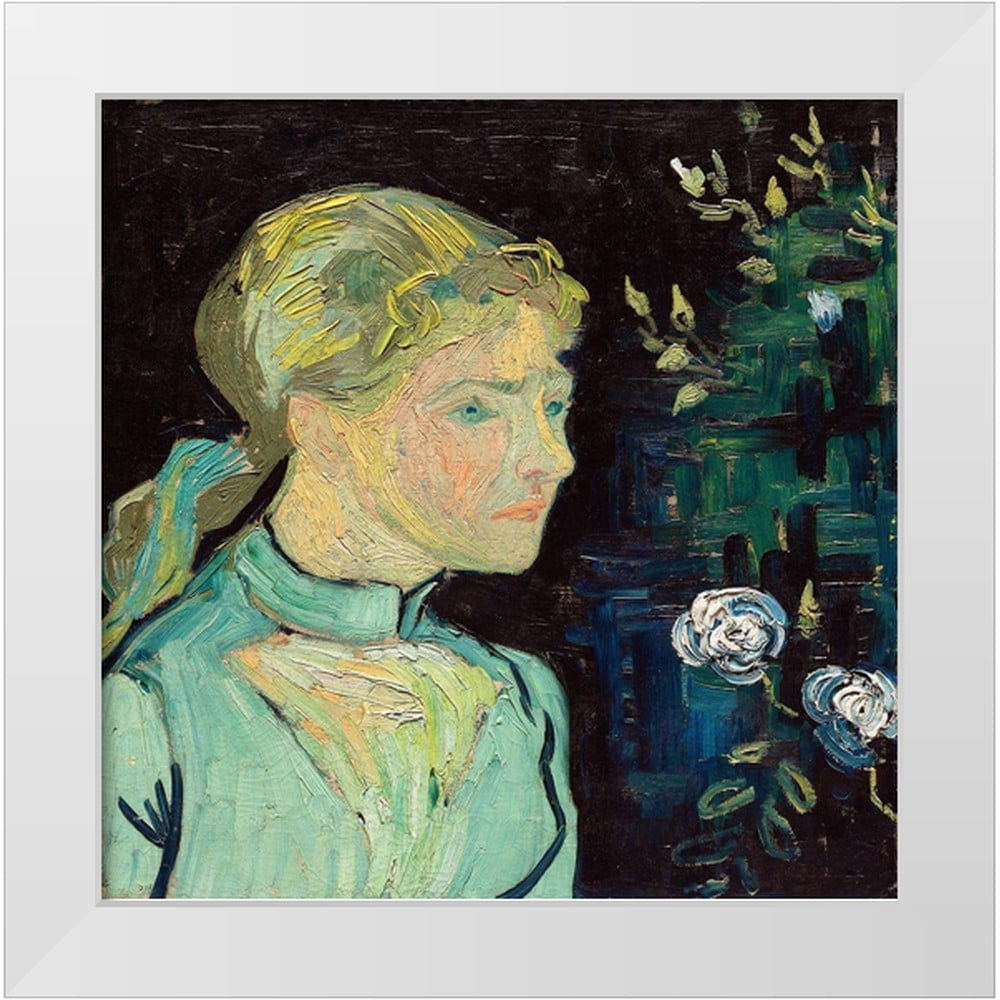 Van Gogh, Vincent 20x20 White Modern Wood Framed Museum Art Print ...