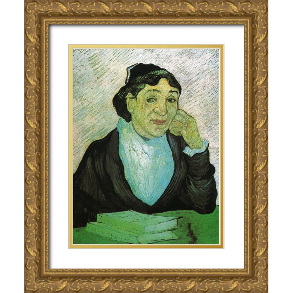 Van Gogh Vincent 25x32 Gold Ornate Wood Framed With Double Matting