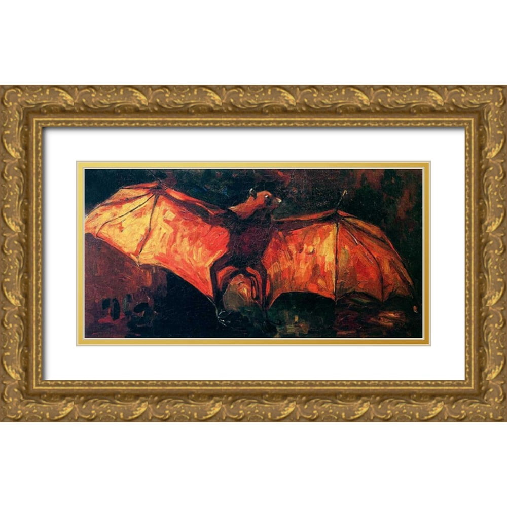 Van Gogh, Vincent 32x18 Gold Ornate Wood Framed with Double Matting ...