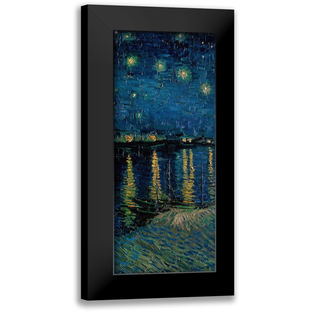 Van Gogh, Vincent 8x14 Black Modern Framed Museum Art Print Titled ...