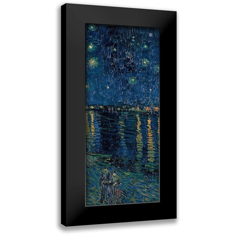 Van Gogh, Vincent 8x14 Black Modern Framed Museum Art Print Titled ...