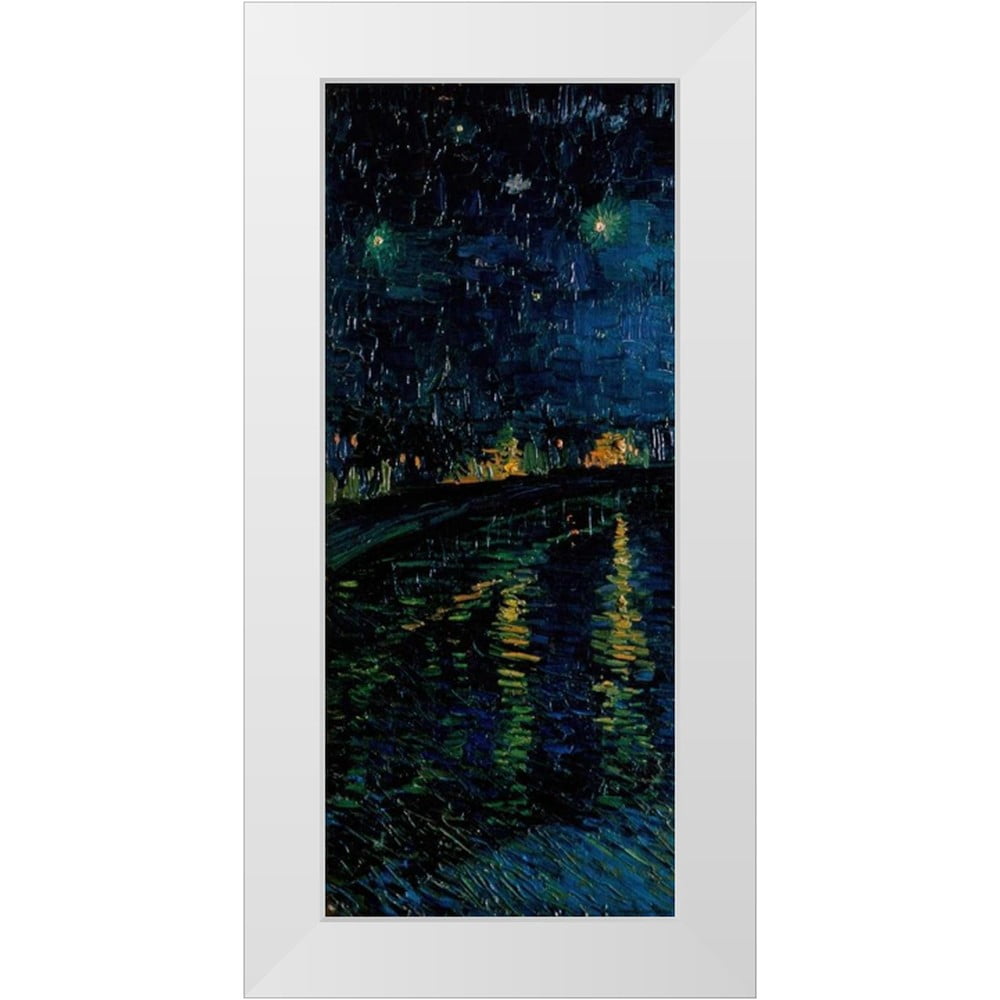 Van Gogh, Vincent 8x14 White Modern Wood Framed Museum Art Print Titled ...