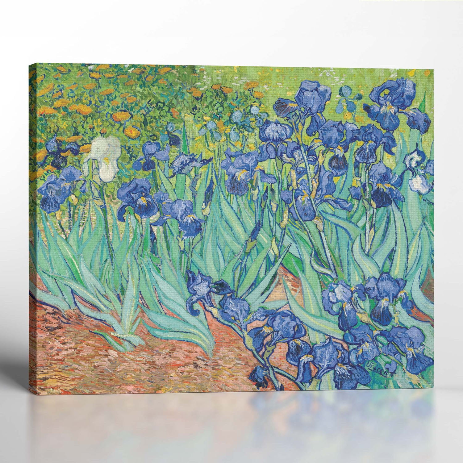 Van Gogh Wall Art, Irises Canvas Print, Van Gogh Print, Van Gogh Wall ...