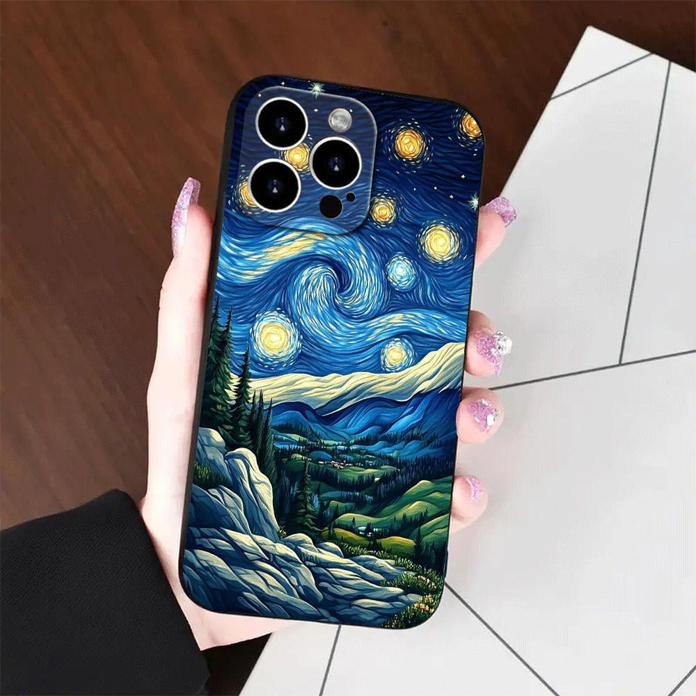 Van Gogh's Starry Night, for iPhone 11/ 12/ 13/ 14/ 15/ 16 Pro Max ...