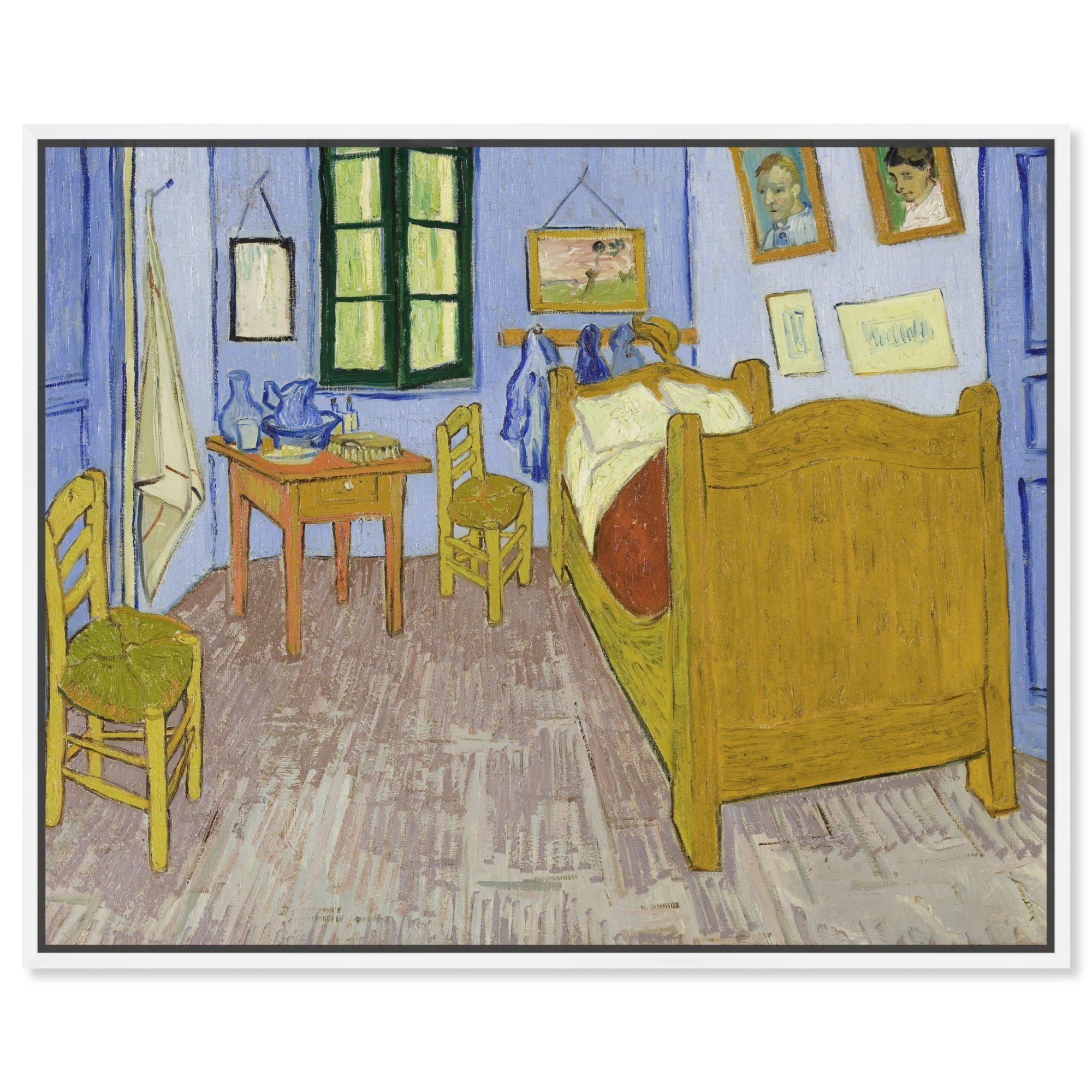 Van Goghs Bedroom In Arles Canvas Classic Vintage Wall Art by Art ...