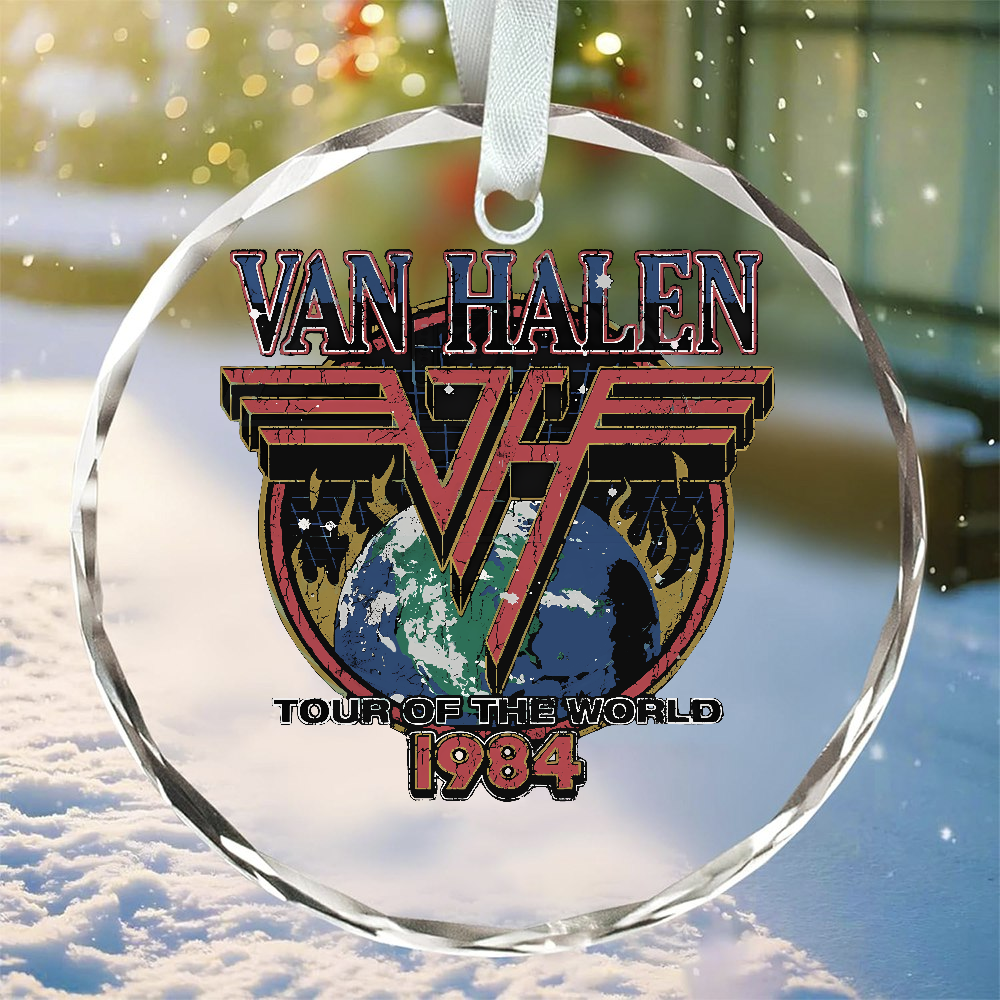Van Halen 1984 Music Tour Rock Band 80S Vintage Tour Of The World Gifts ...
