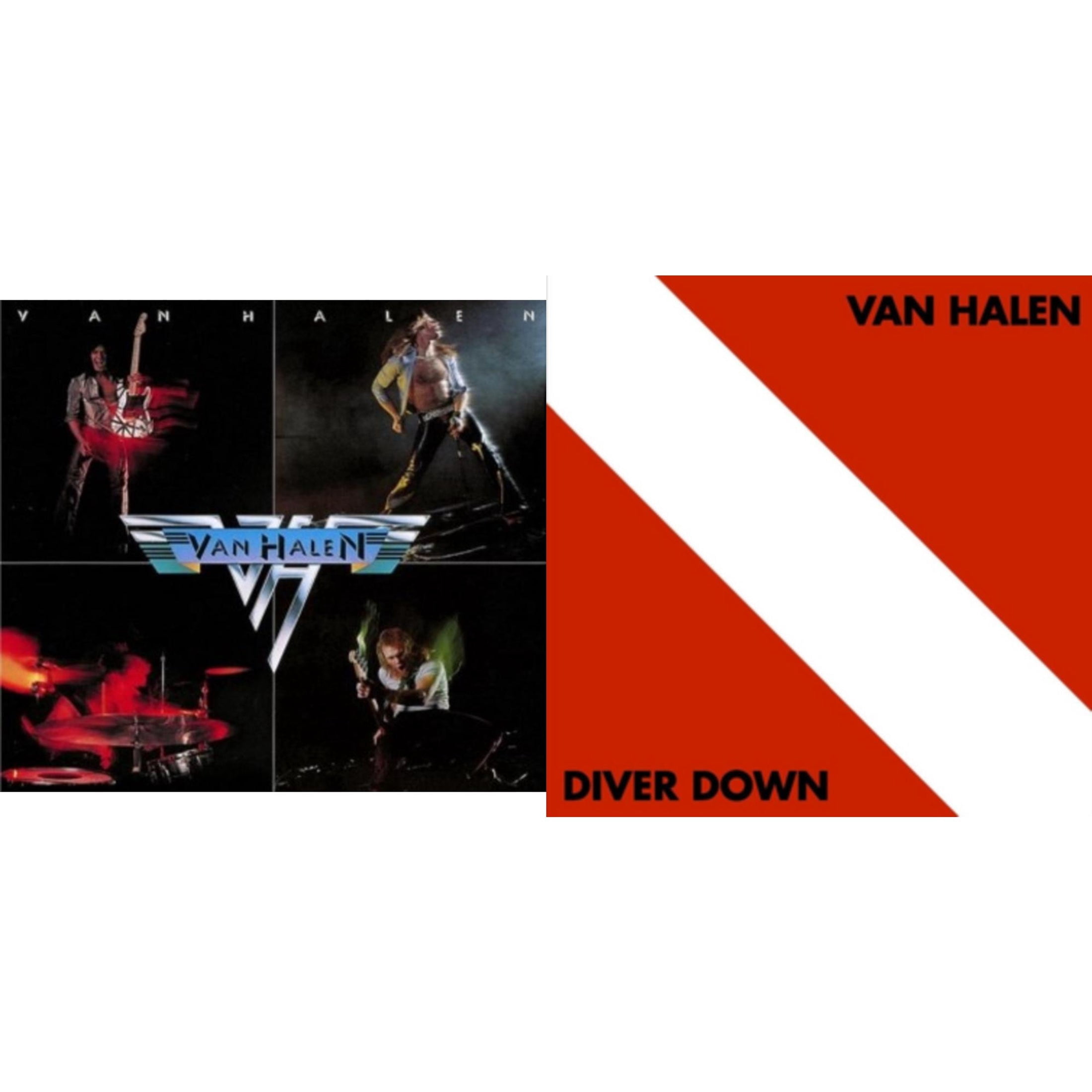 Van Halen (Digitally Remastered) & Diver Down [LP Vinyl Bundle] - Walmart.com