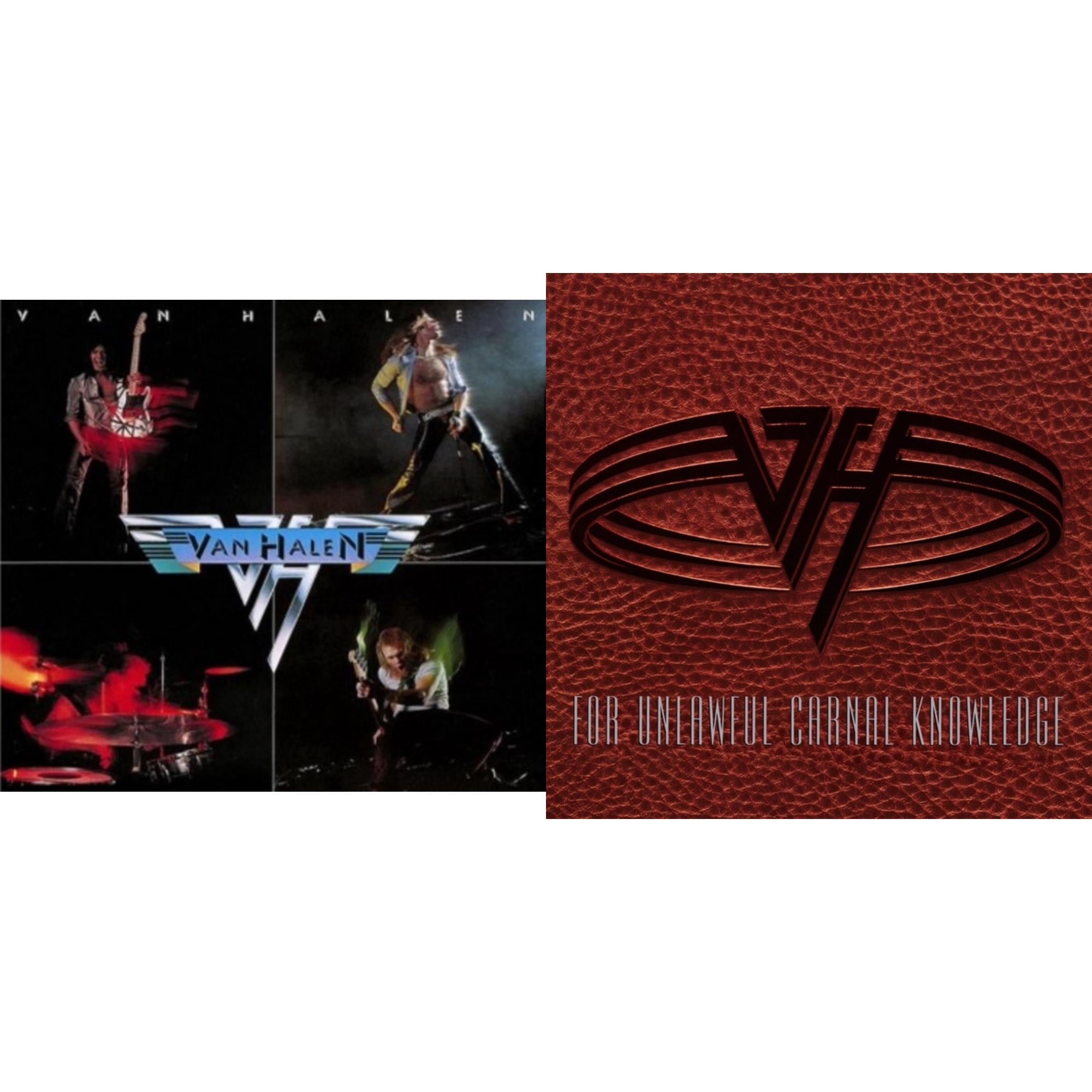 Van Halen (Digitally Remastered) & For Unlawful Carnal Knowledge (2LP ...