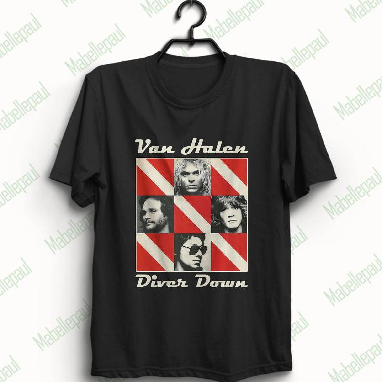 Van Halen Driver Down, David Lee Roth, Eddie Van Halen, Alex Van Halen ...