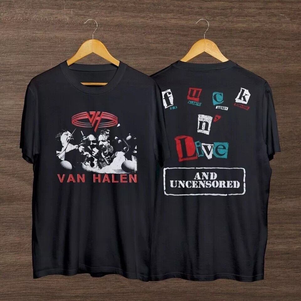 Van Halen For Unlawful Carnal Knowledge Tour T Shirt DoubleSided new ...