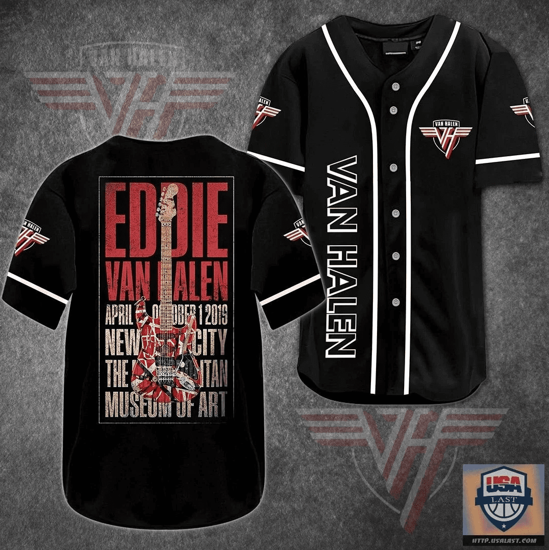 Van Halen Guitar 3D Baseball Jersey Shirt All size Gift fans - Walmart.com