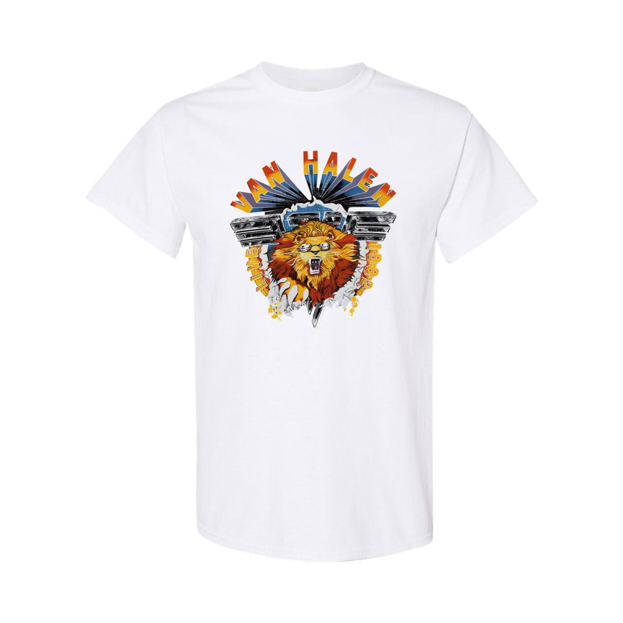 Van Halen Live 1982 Diver Down Tour T-Shirt, Van Halen Gift T-Shirt ...