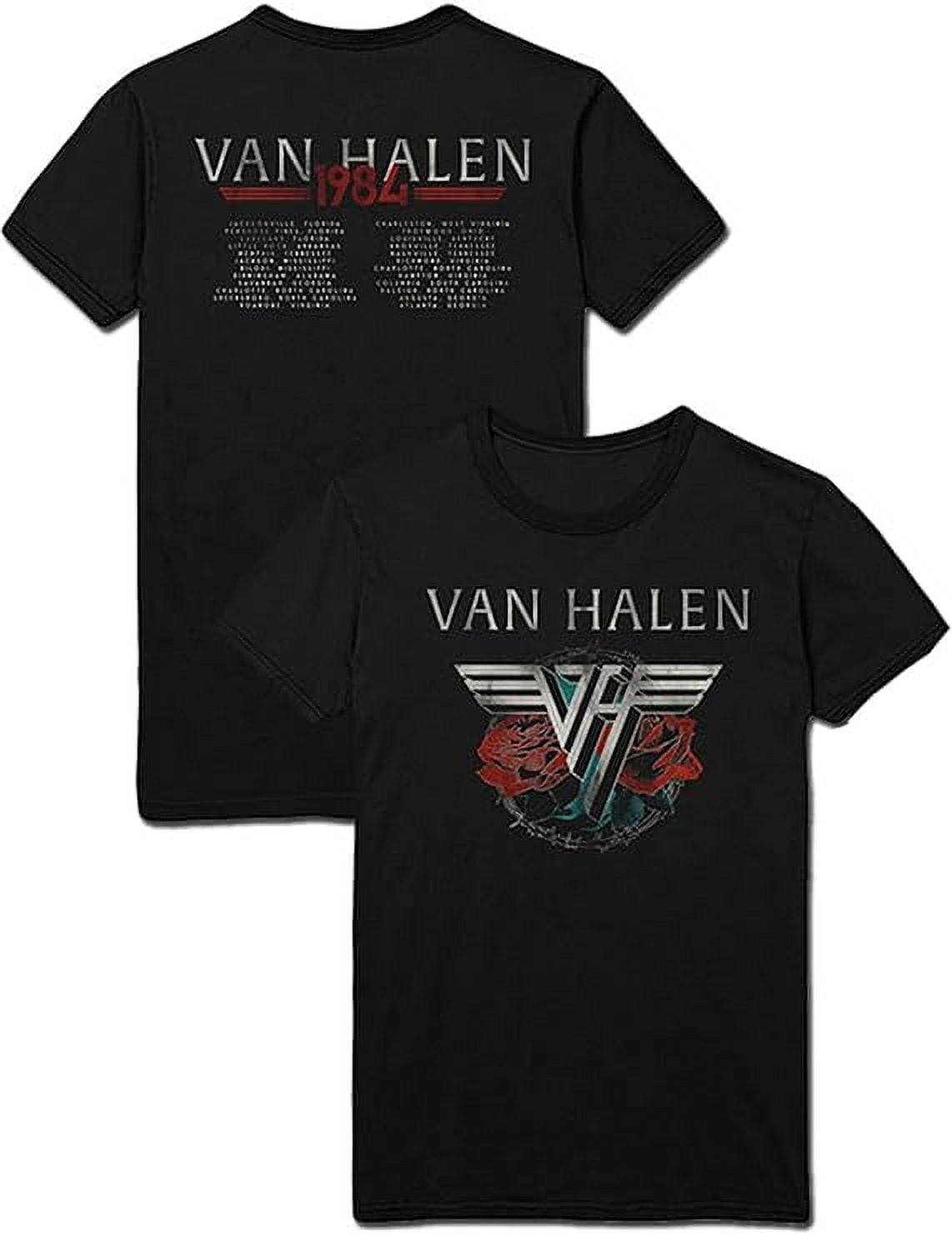 Van Halen Men's '84 Tour T-Shirt Large | Officially Licensed ...
