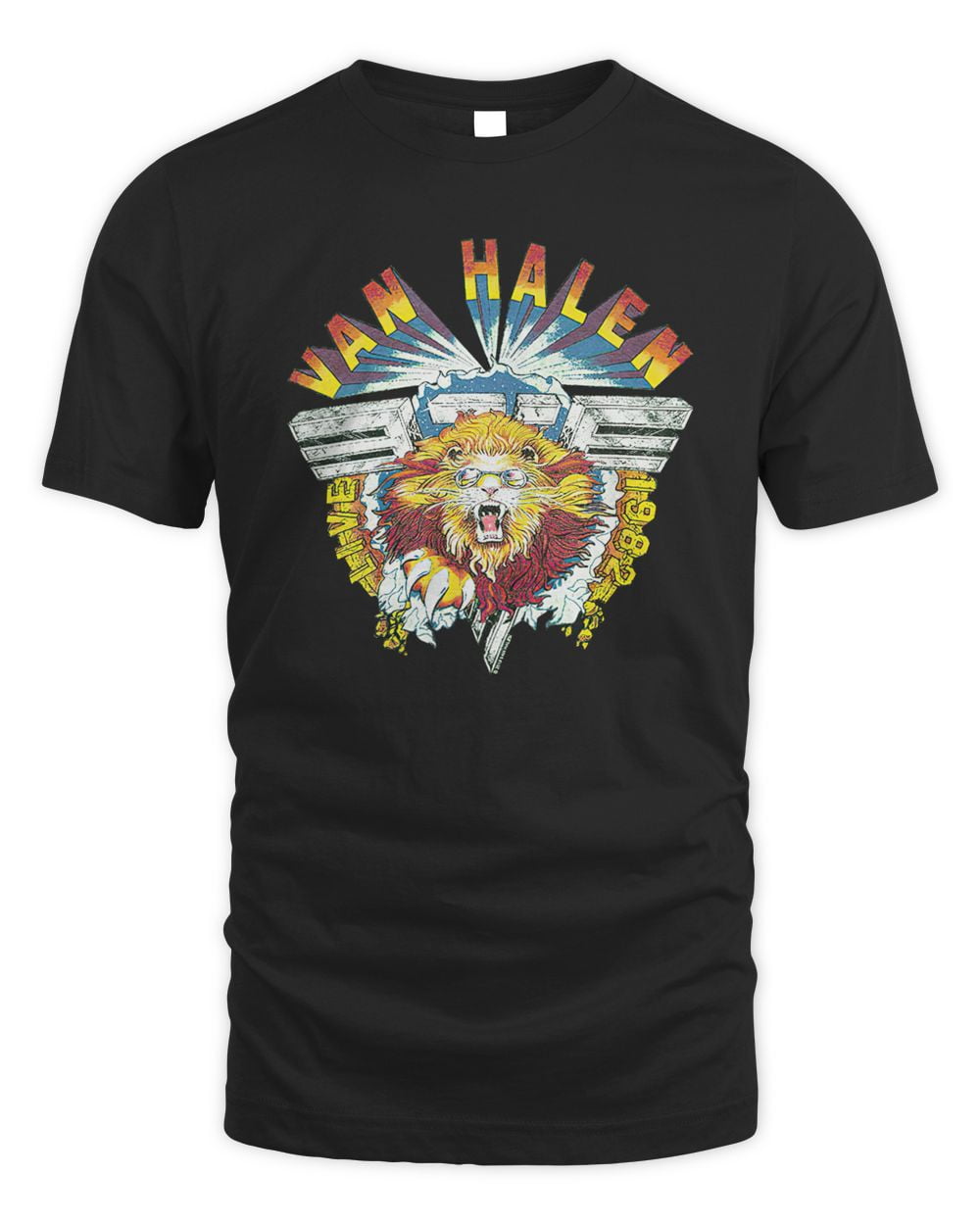 Van Halen Merch Lion Shirt - Walmart.com