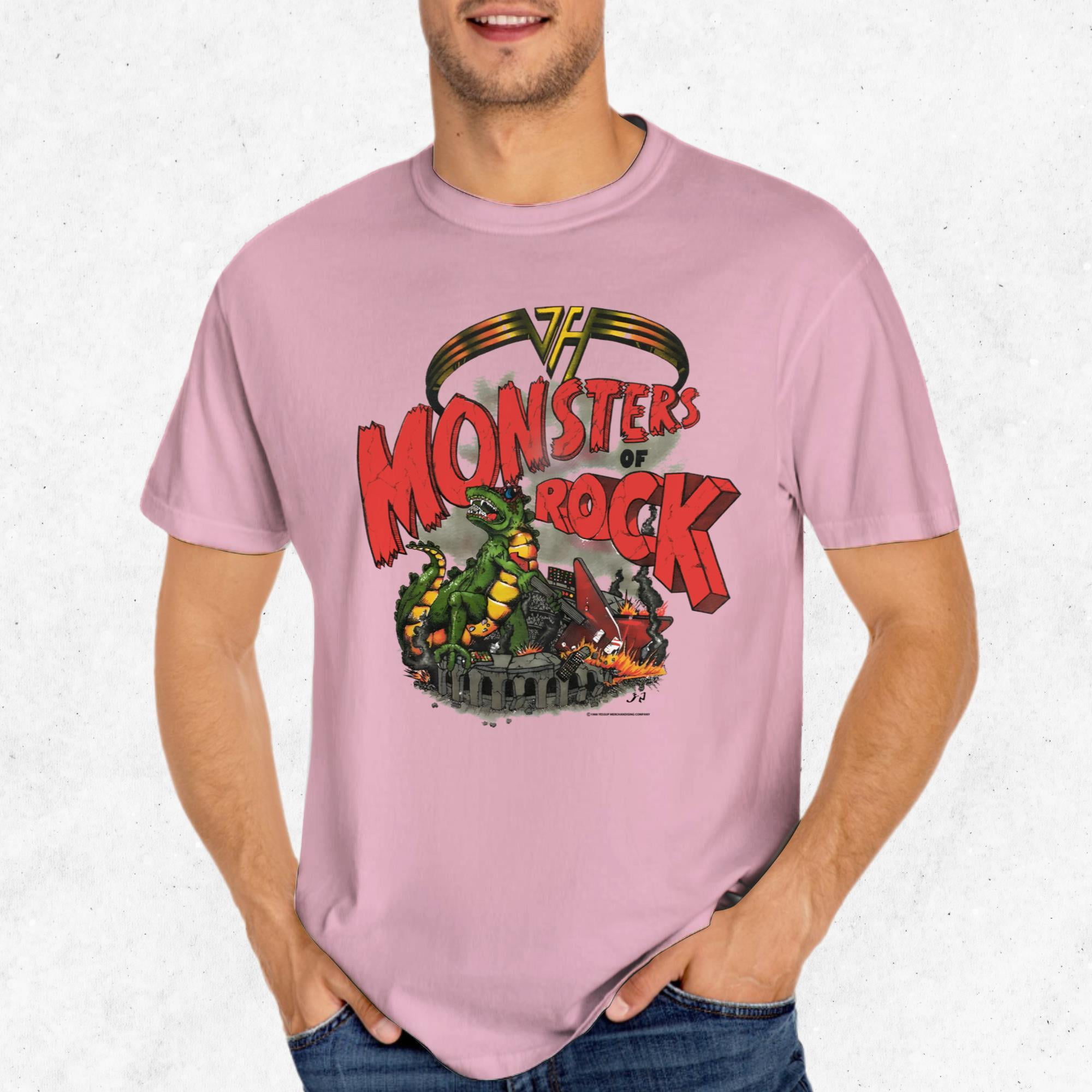 Van Halen Monsters of Rock 1988 Tour T-Shirt Unisex All Size - Walmart.com