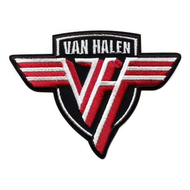 Van Halen Shield Logo, Officially Licensed, Iron-On / Sew-On ...