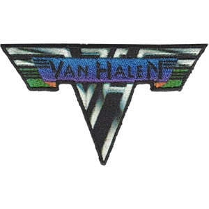Van Halen Shield Patch California Classic Rock Embroidered Iron On ...