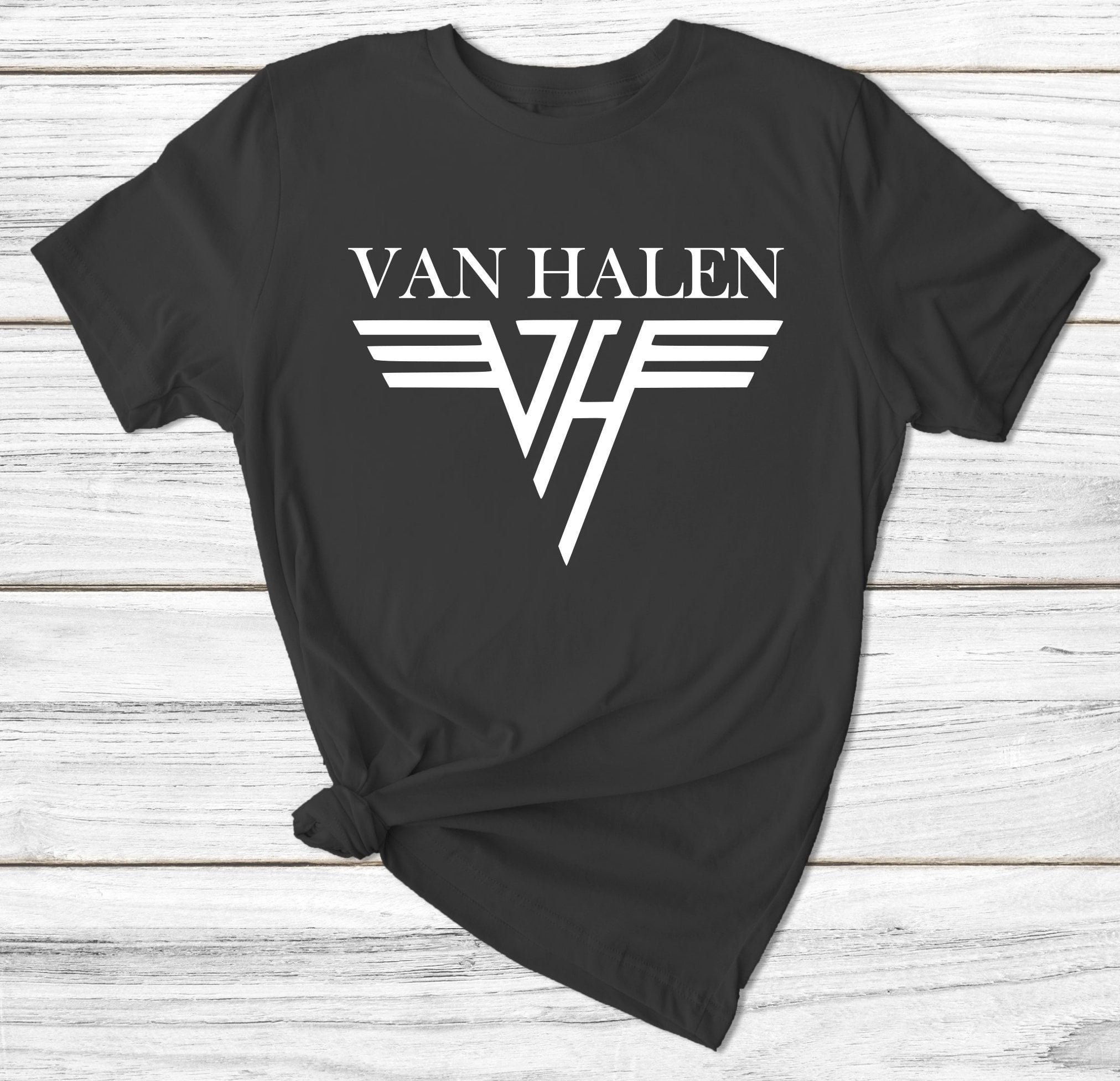 Van Halen Shirt, Van Halen Band Tee, Edie Van Halen Shirt, Van Halen ...