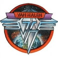 Van Halen Space Logo Patch California Classic Rock Embroidered Iron On ...