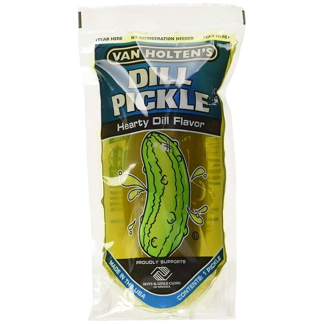 Van Holtens - Jumbo Dill Pickles in a Pouch, 12 Pack - Walmart.com