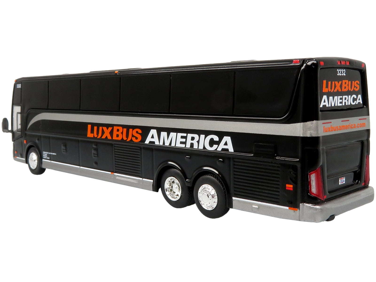 Van Hool TX45 Coach Bus "Lux Bus America" Black "The Bus & Motorcoach ...