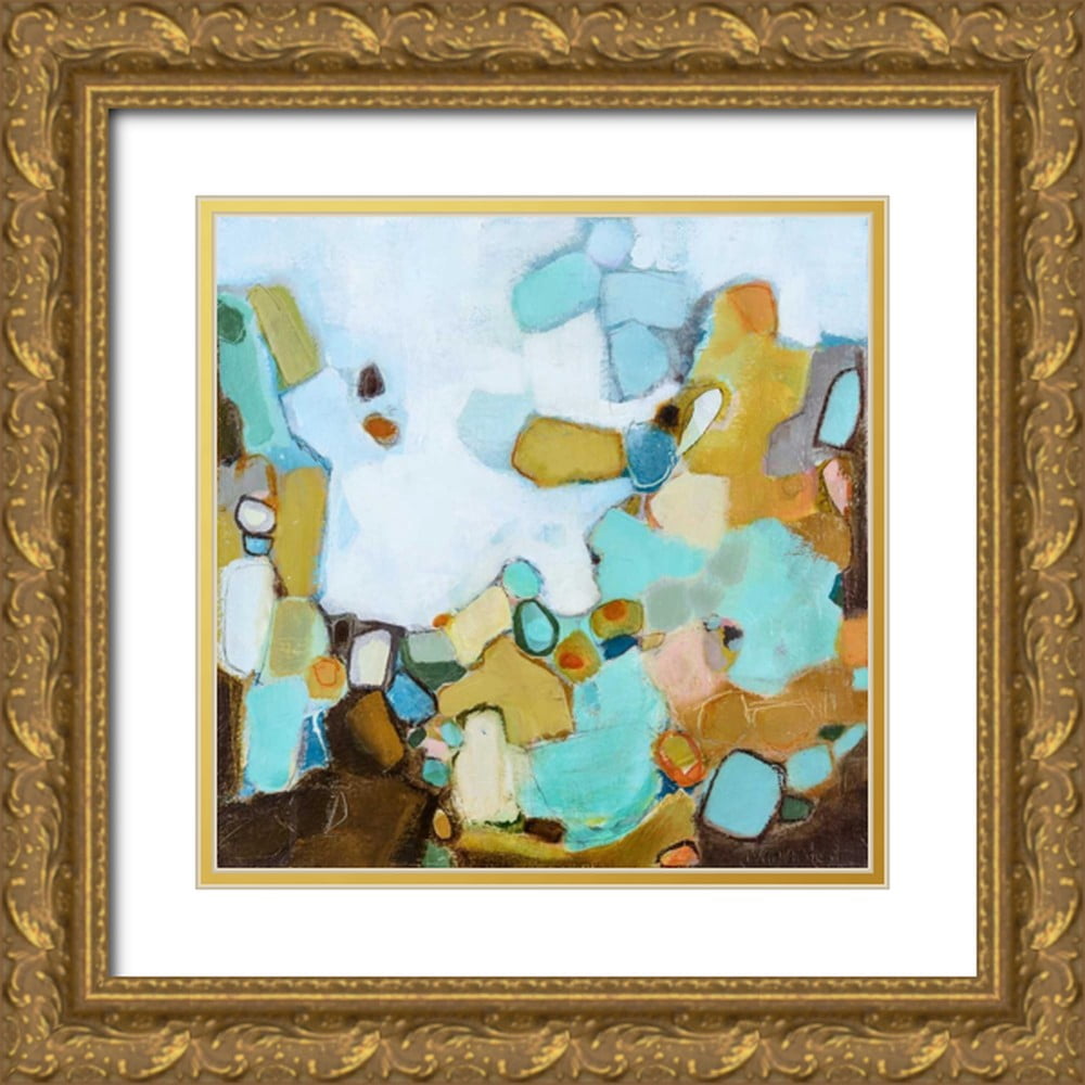 Van Landuyt, Jamie 20x20 Gold Ornate Wood Framed with Double Matting ...