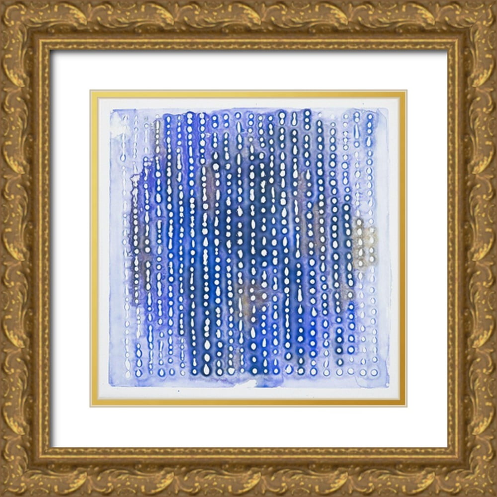 Van, Laura 26x26 Gold Ornate Wood Framed with Double Matting Museum Art ...