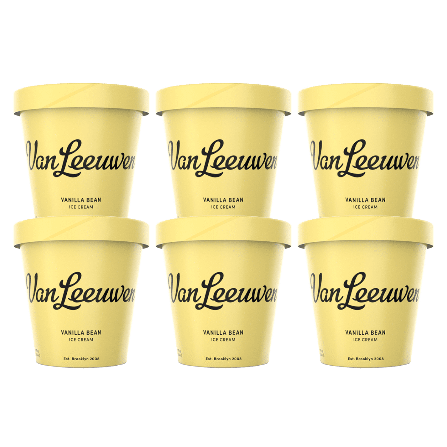 Van Leeuwen French Artisan Ice Cream Vanilla Bean, 2/3 cup (119G), 2.5 ... Van Leeuwen French Artisan Ice Cream Vanilla Bean, 2/3 cup (119G), 2.5 ...