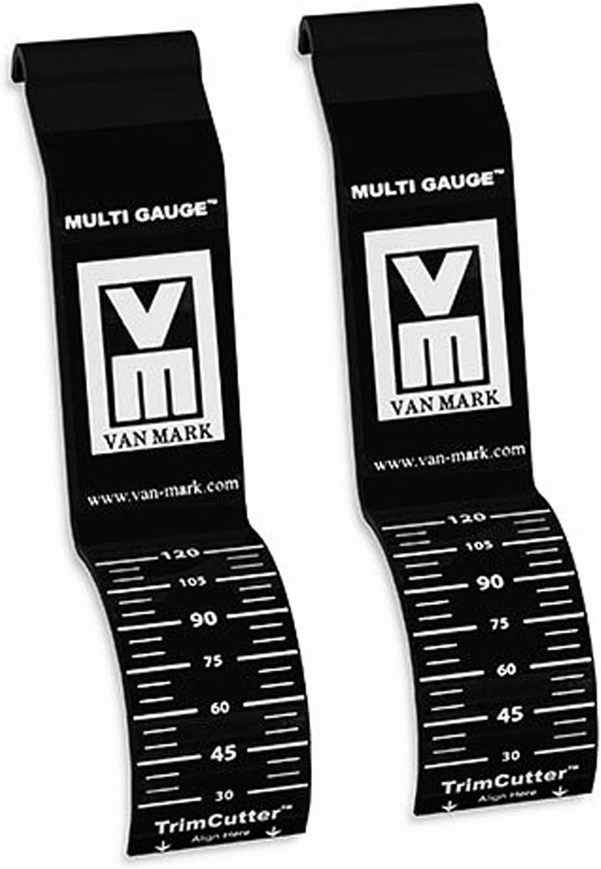 Van Mark Multi Angle Gauge & Trimcutter Guide - 1 Pair - Walmart.com