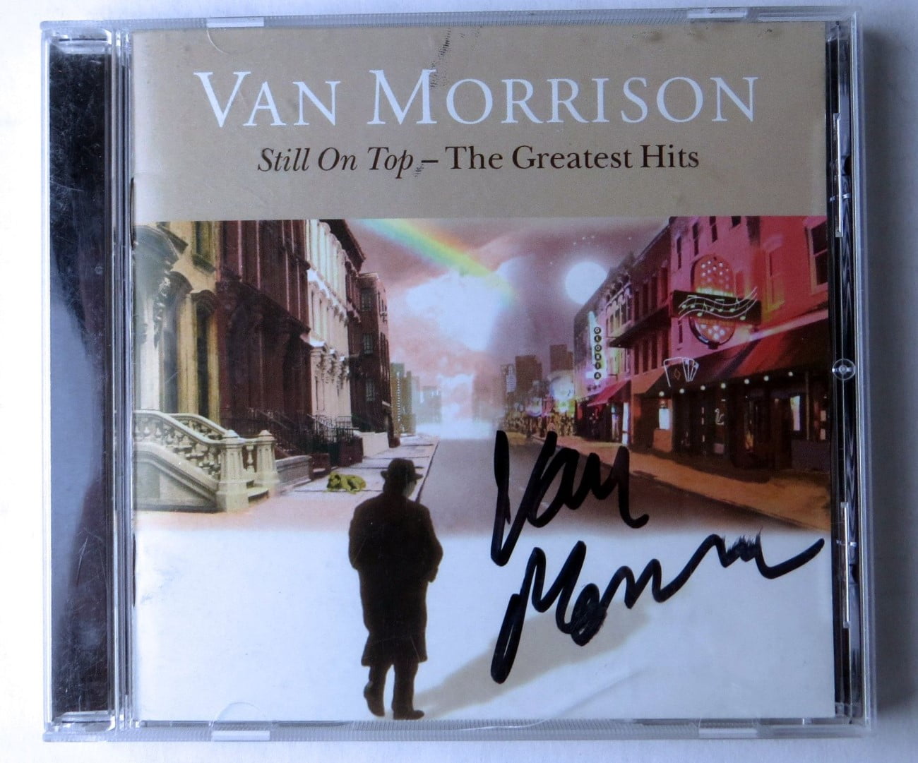 Van Morrison Signed Autographed CD Booklet Cover The Greatest Hits JSA ...
