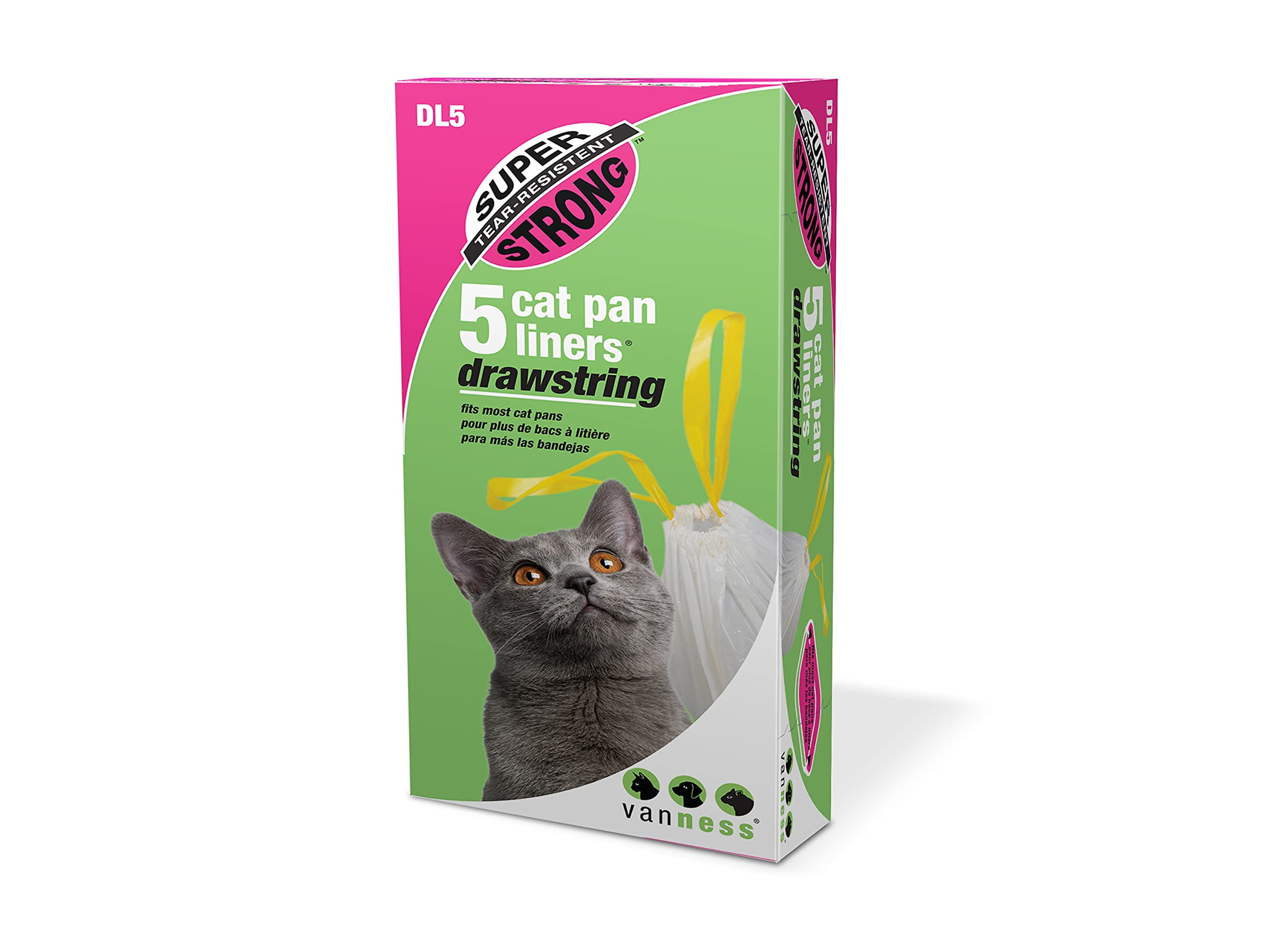 Van Ness Pets Litter Box Liners: Super Strong, Heavy Duty, Tear ...