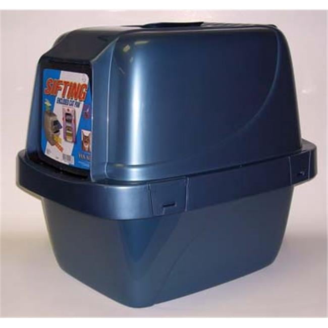 Van Ness Plastic Molding Sifting Enclosed Cat Pan Large - CP66 ...