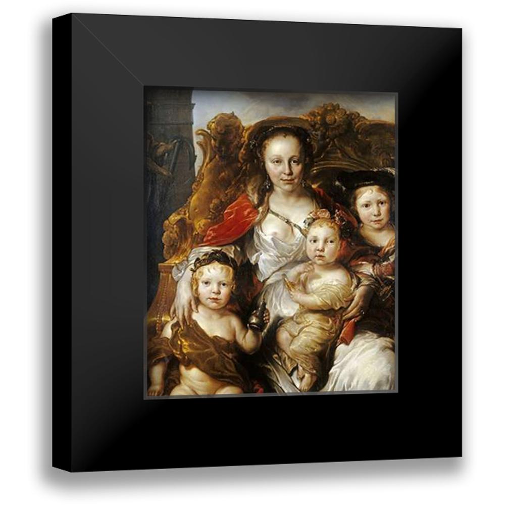 Van Noordt, Jan 12x14 Black Modern Framed Museum Art Print Titled - A ...