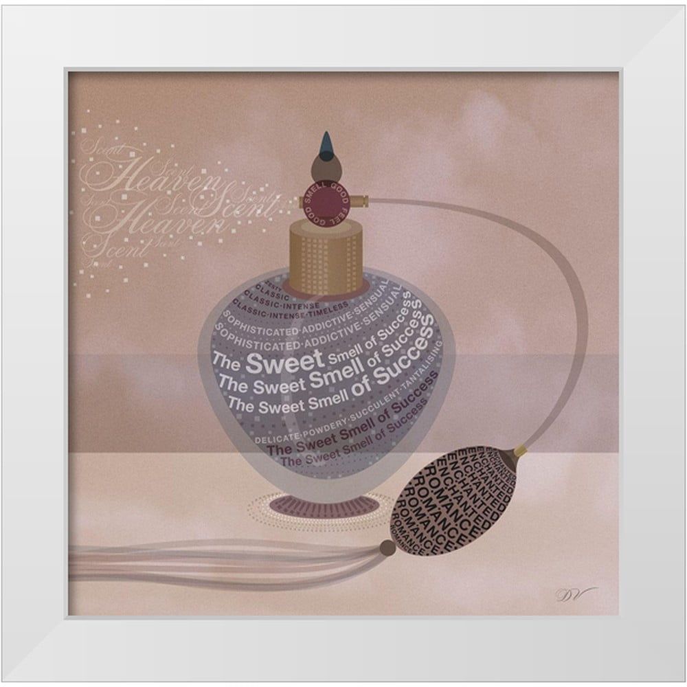 Van Roey, Dominique 20x20 White Modern Wood Framed Museum Art Print ...