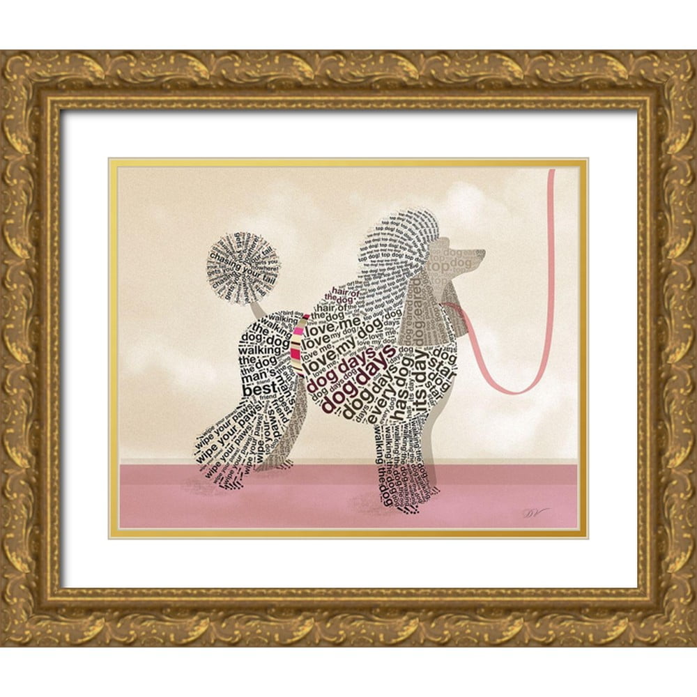 Van Roey, Dominique 32x26 Gold Ornate Wood Framed with Double Matting ...