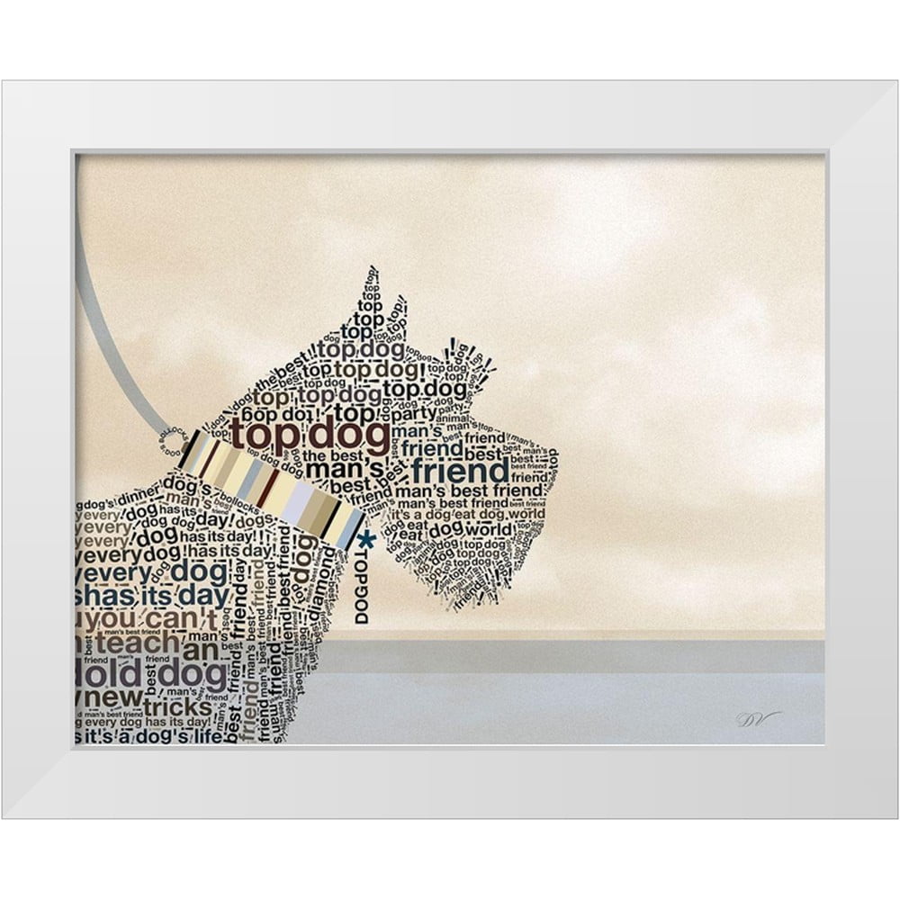 Van Roey, Dominique 32x26 White Modern Wood Framed Museum Art Print ...