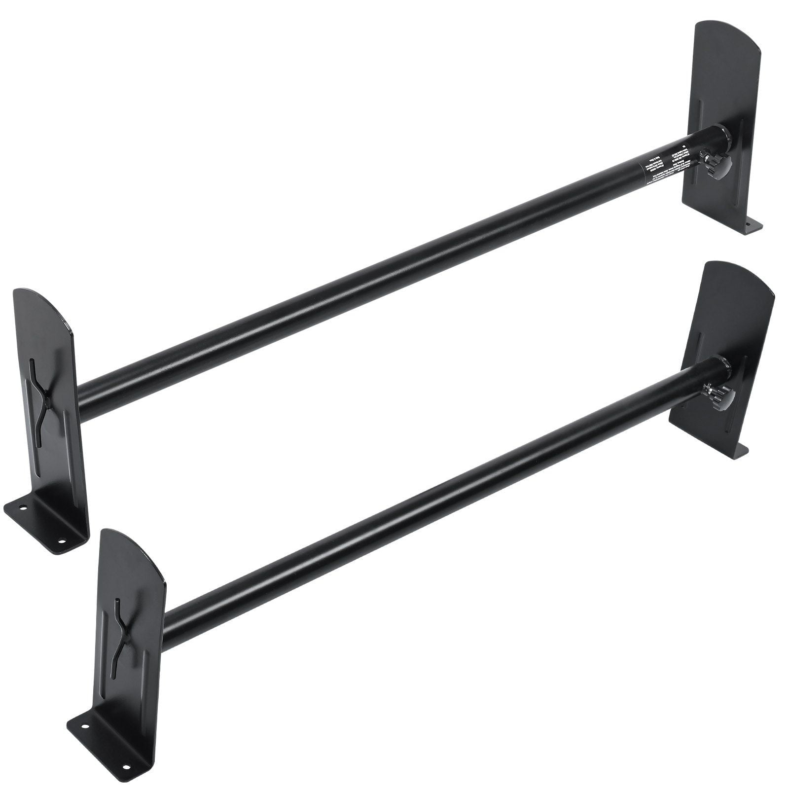 Van Roof Ladder Rack, 2 Bars Alloy Steel Roof Racks, 500 LBS Capacity ...