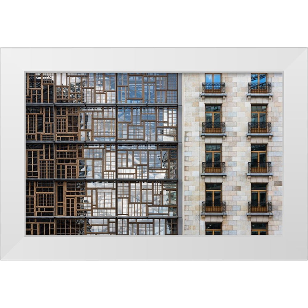 Van Son, Greetje 32x22 White Modern Wood Framed Museum Art Print Titled ...
