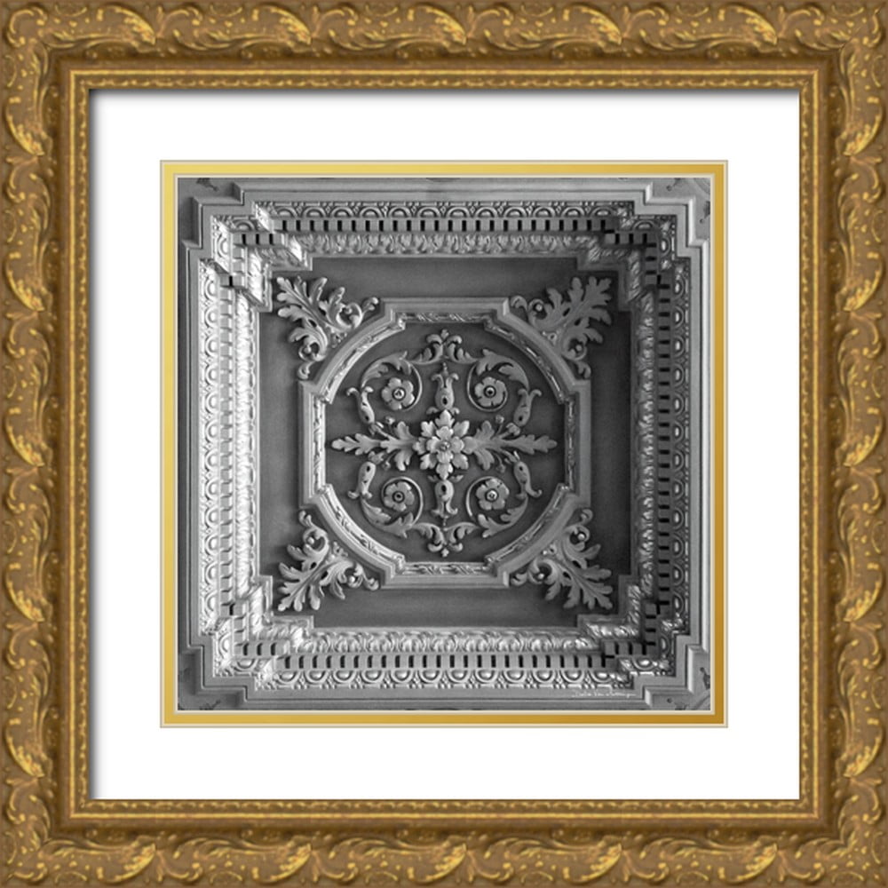 Van Swearingen, Debra 26x26 Gold Ornate Wood Framed with Double Matting ...