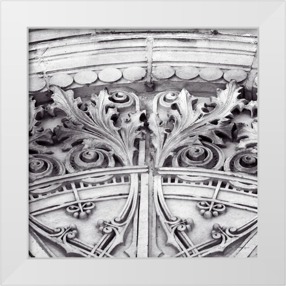 Van Swearingen, Debra 26x26 White Modern Wood Framed Museum Art Print ...