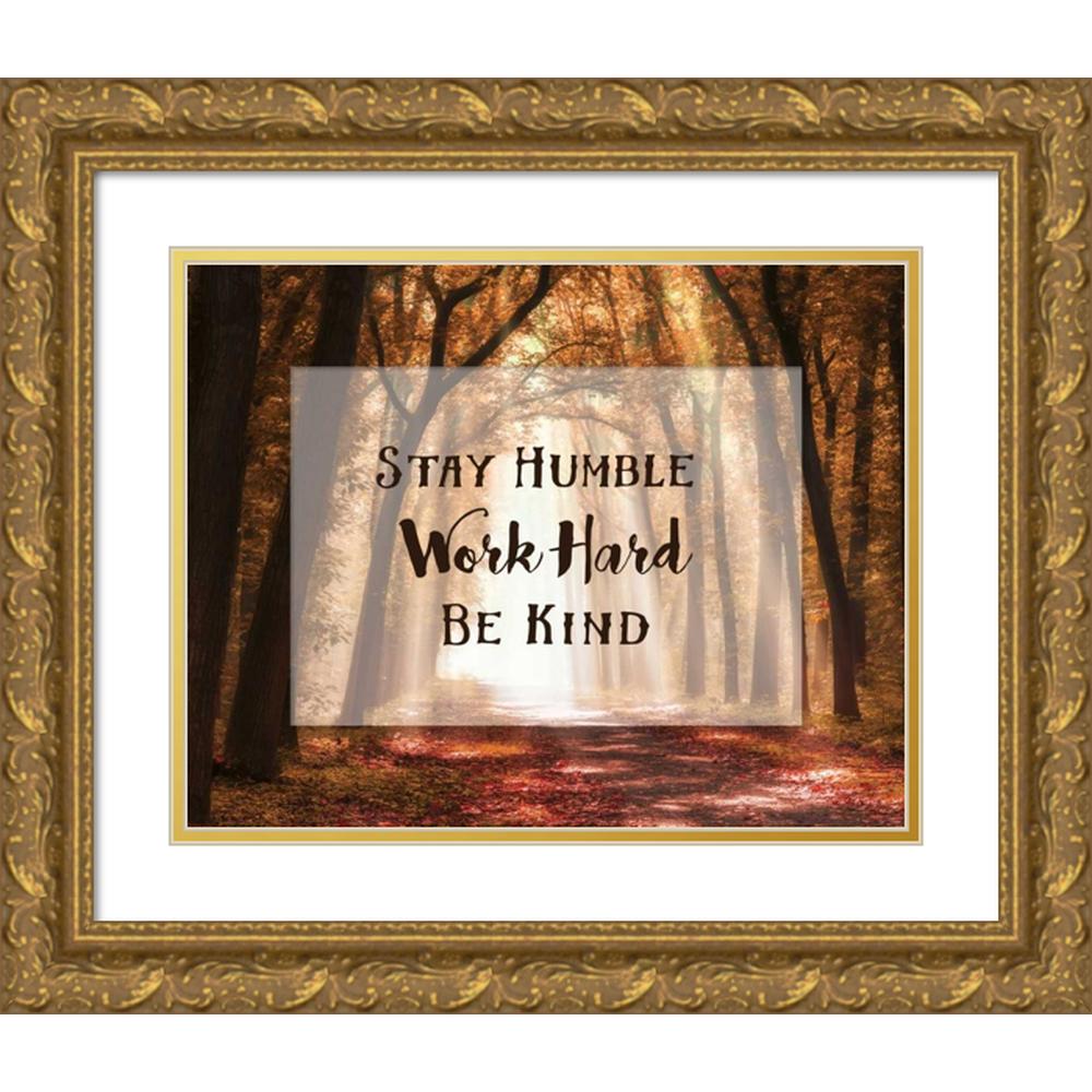 Van de Goor, Lars 18x15 Gold Ornate Wood Framed with Double Matting ...
